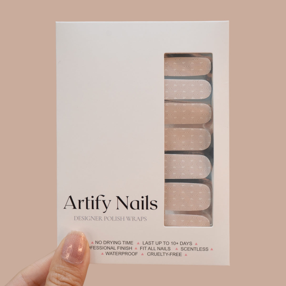 Rose Gold Knots – Artify Nails